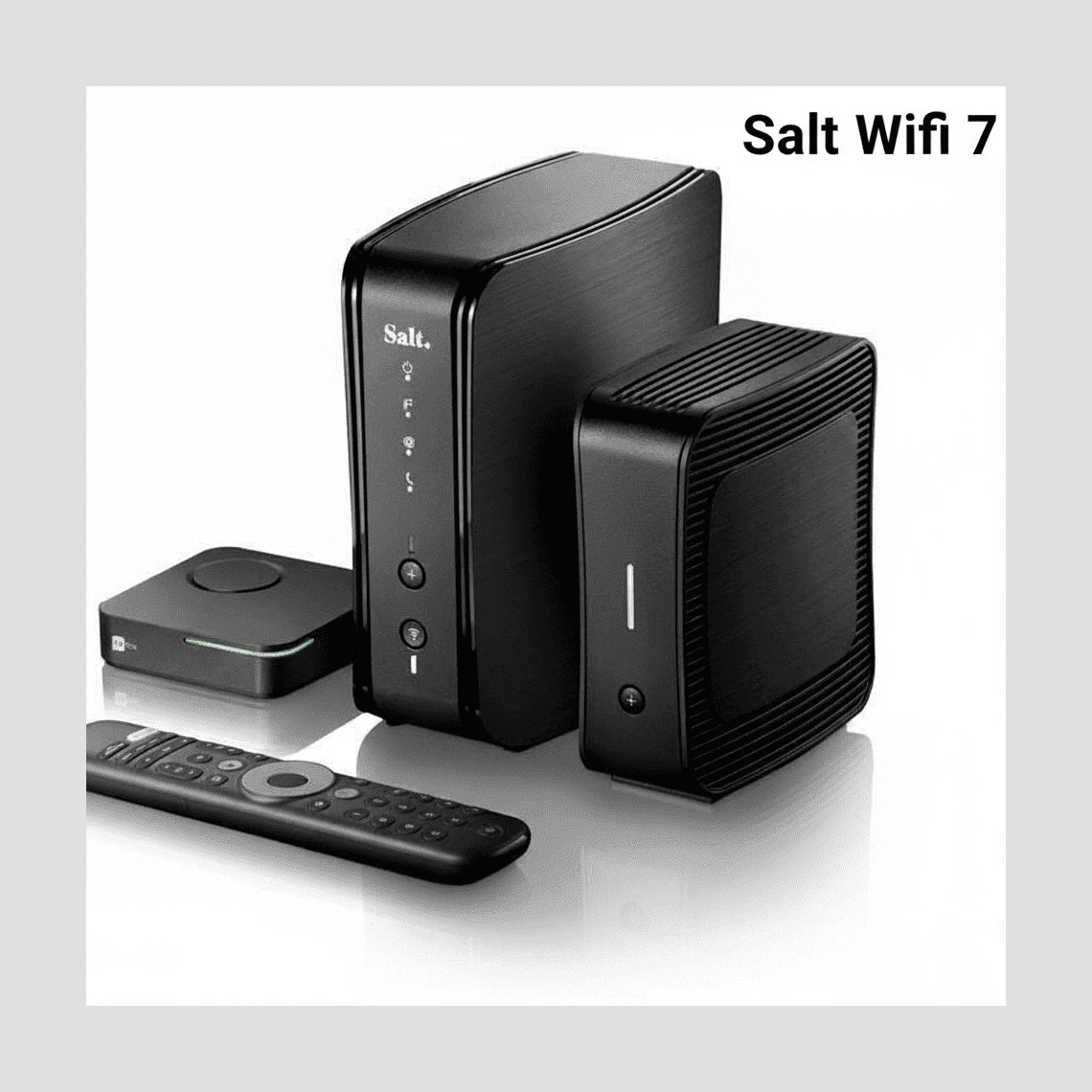 Salt passe au WiFi 7 avec sa nouvelle Salt Fiber Box Wi-Fi 7+